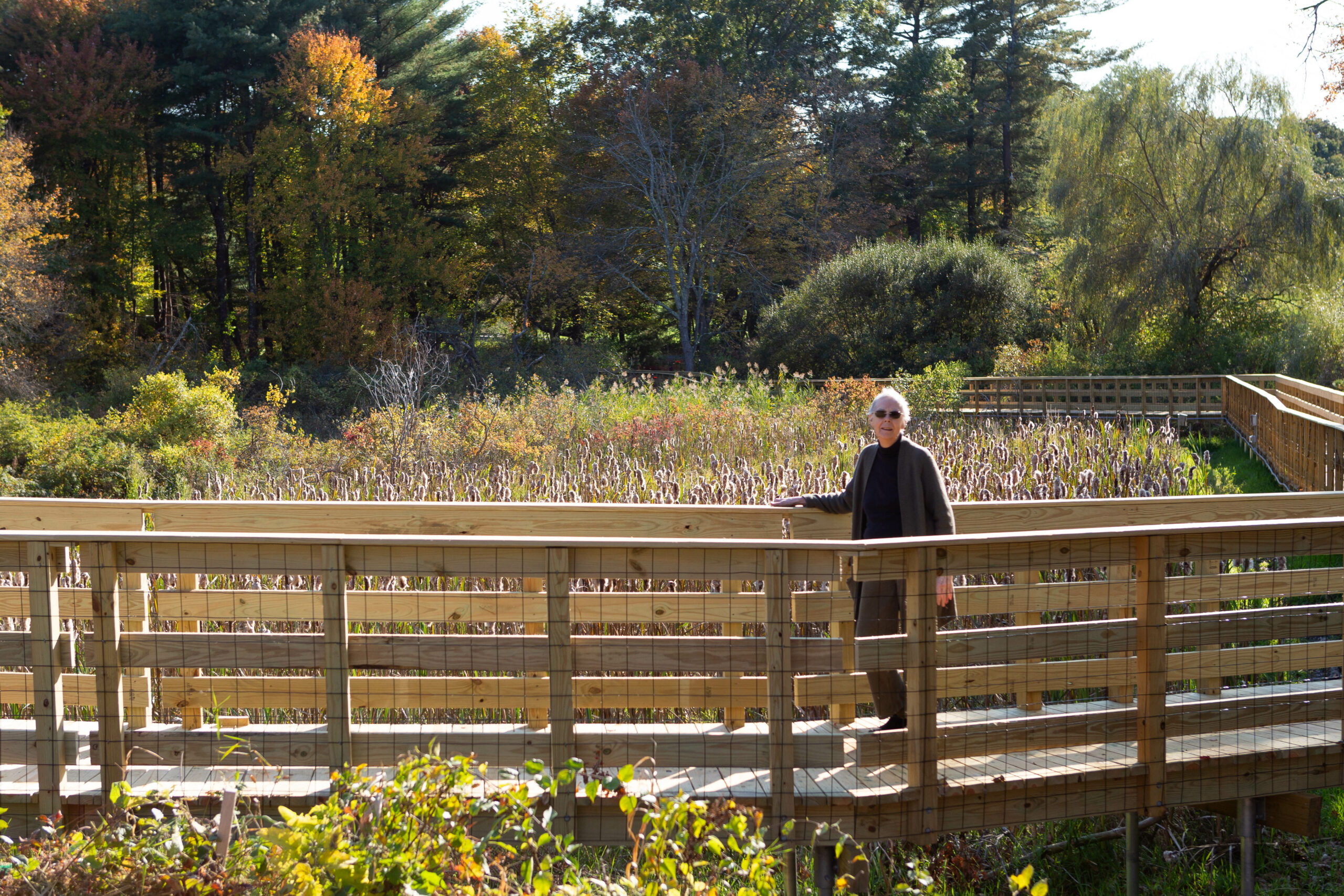 Philanthropic Support Expands Newbury Court Trail System Philanthropic Support Expands Newbury Court Trail System